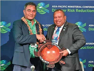 Seruiratu hopes for deeper understand­ing for disaster risk reduction - PressReader