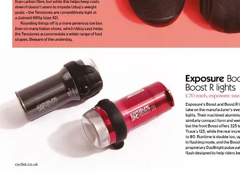 Exposure Boost & Boost R lights - PressReader