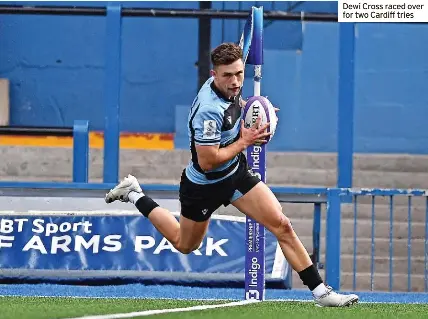 LUKE BAGS A TREBLE IN 11-TRY ROUT - PressReader