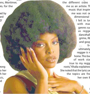 Khalia vows to ‘Stay True’ on new EP - PressReader