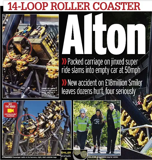 Alton Towers roller coaster carnage - PressReader