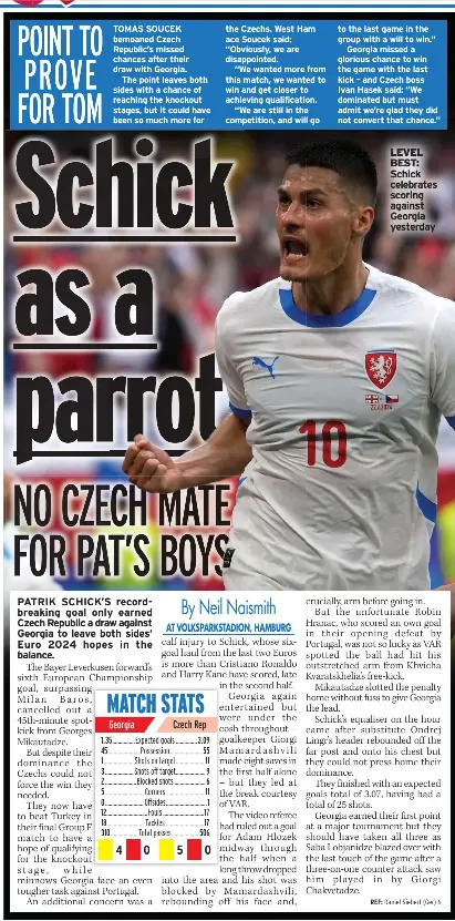 Schick as a parrot - PressReader