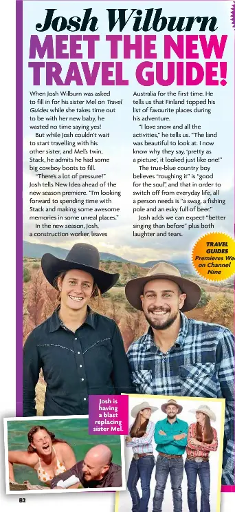 Josh Wilburn MEET THE NEW TRAVEL GUIDE! - PressReader