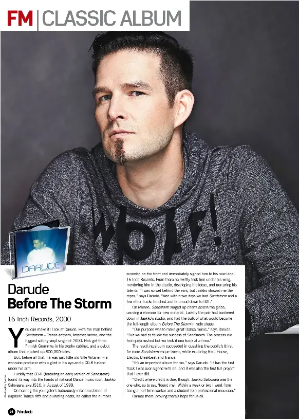 Classic Album: Darude, Before The Storm - PressReader