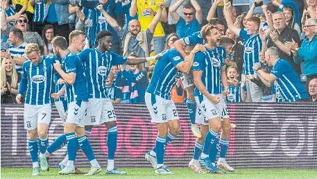 Killie’s late winner Taylor-made for a first league victory - PressReader