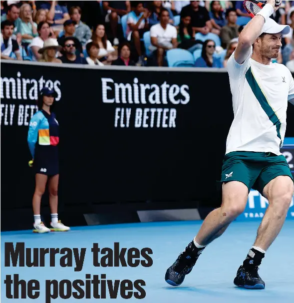 Murray takes the positives - PressReader