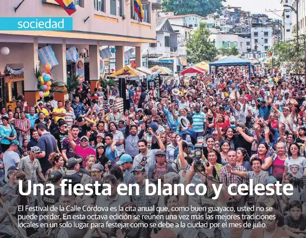 Una fiesta en blanco y celeste - PressReader