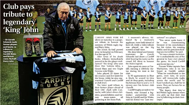 Club pays tribute to legendary ‘King’ John - PressReader