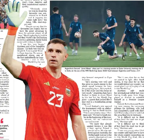 Leo Messi advantage for argentina - PressReader