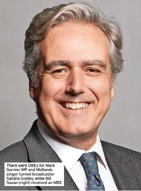 WEST MIDLANDS AWARDS – MBE, OBE, CBE AND KPM - PressReader