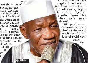 On Sheikh Muyideen Ajani Bello’s enduring legacy - PressReader