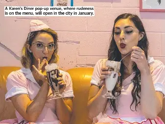 NEW YEAR DEBUT FOR RUDE DINER - PressReader