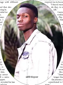 Leo Magozz on cloud nine - PressReader