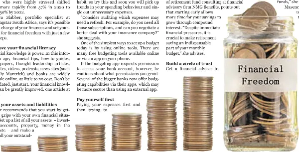 Small but crucial steps you can take towards financial freedom - PressReader