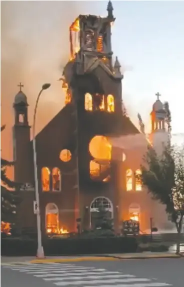 LIBERALS FIDDLE AS CHURCHES BURN - PressReader