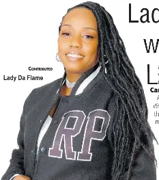 Lady Da Flame inspires with ‘You Can Do It’ - PressReader