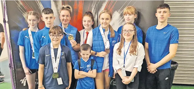 Vision kids in the medals - PressReader