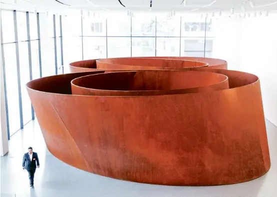 Famed American sculptor of steel, Richard Serra, 85 - PressReader