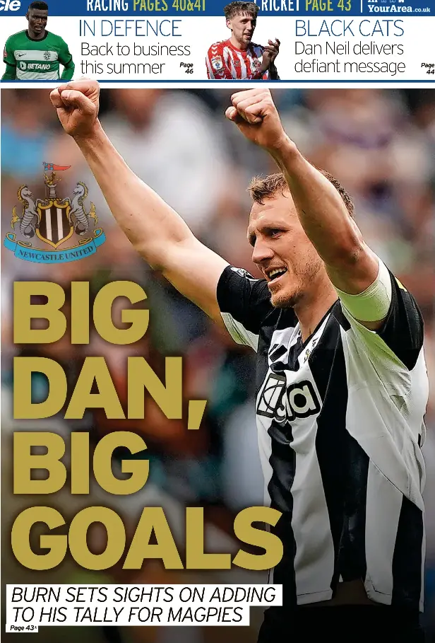 BIG DAN, BIG GOALS - PressReader