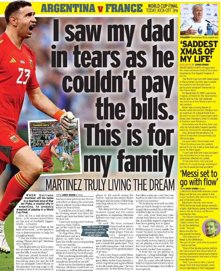 I saw my dad in tears as he couldn’t pay the bills. This is for my family - PressReader