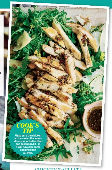 CHICKEN TAGLIATA - PressReader