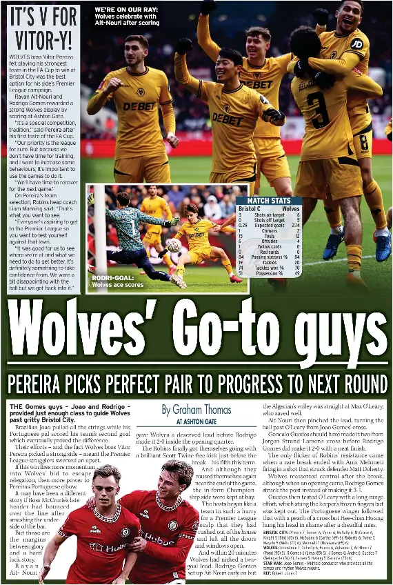 Wolves’ Go-to guys - PressReader