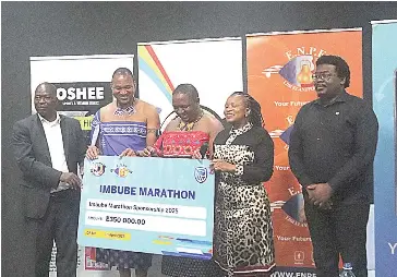 Imbube Marathon prizes unchanged - PressReader