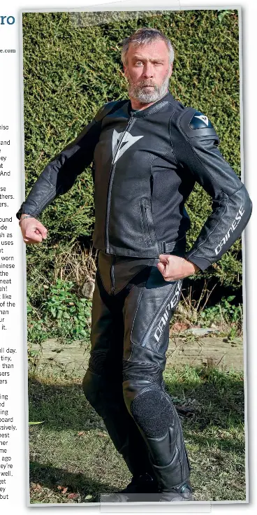Dainese Sport Pro leather jacket - PressReader