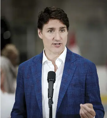 Trudeau ne prévoit pas réunir son caucus - PressReader