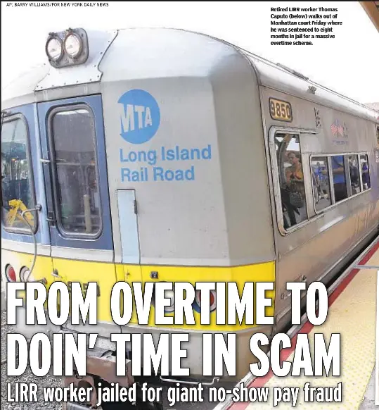 FROM OVERTIME TO DOIN’ TIME IN SCAM - PressReader