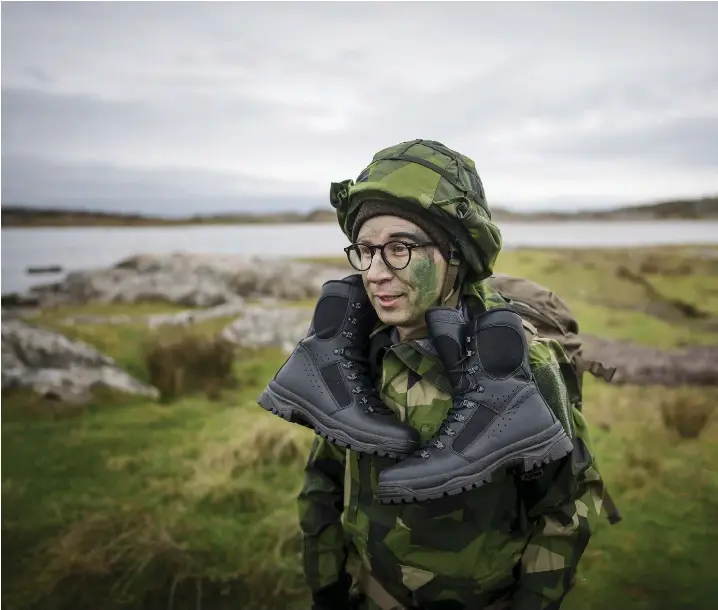 GP:s reporter Olle Råde tar revansch på värnplikte­n - PressReader