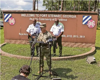 Motive still unclear in Fort Stewart shooting - PressReader