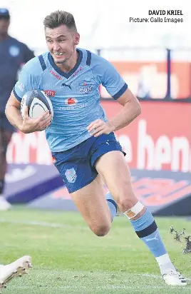Kriel cashing in on his versatilit­y - PressReader