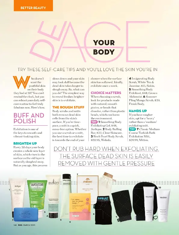 TRY THESE SELF CARE TIPS AND YOU’LL LOVE THE SKIN YOU’RE IN - PressReader