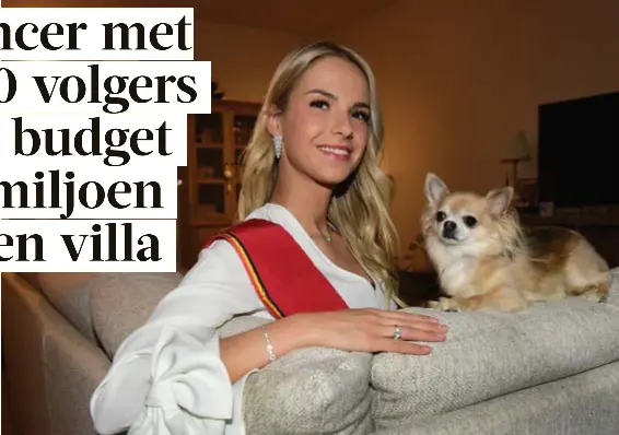 Influencer met 117.000 volgers en een budget van 4 miljoen voor een villa - PressReader