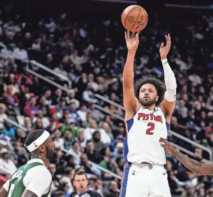 Pistons drop to the 6th seed after 125-119 loss to Milwaukee - PressReader
