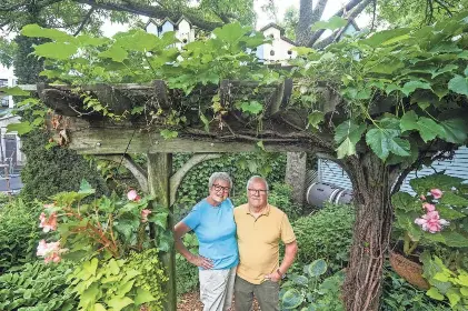 Whitefi sh Bay garden features greenhouse, pergolas, native plants - PressReader