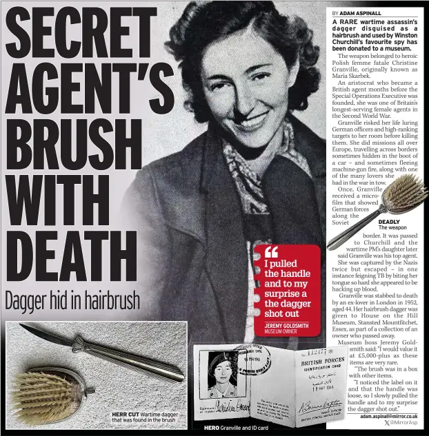 SECRET AGENT’S BRUSH WITH DEATH - PressReader