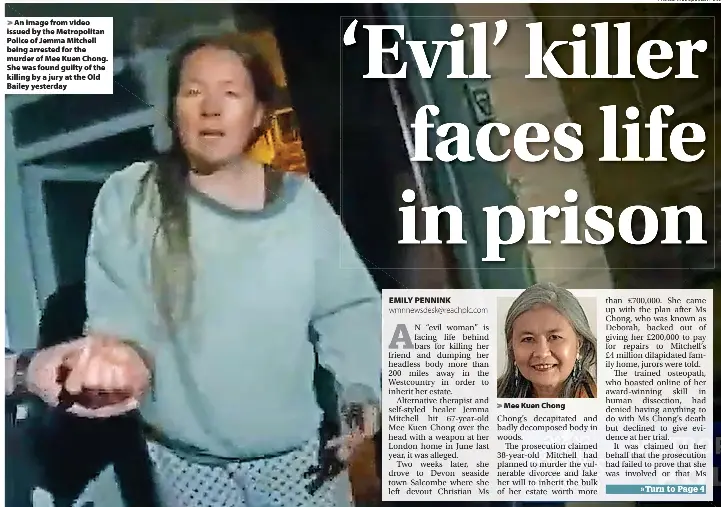‘Evil’ killer faces life in prison - PressReader