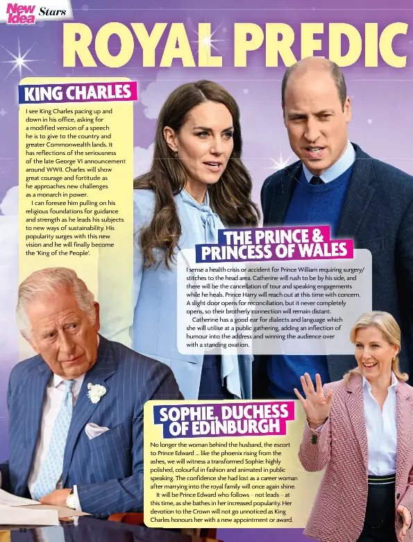 ROYAL PREDICTION­S 2024 - PressReader