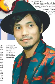 Mark-ing his spot - PressReader