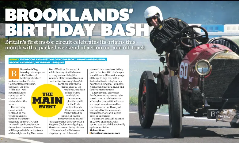 BROOKLANDS’ BIRTHDAY BASH - PressReader