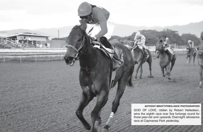 God of Love holds true to form - PressReader