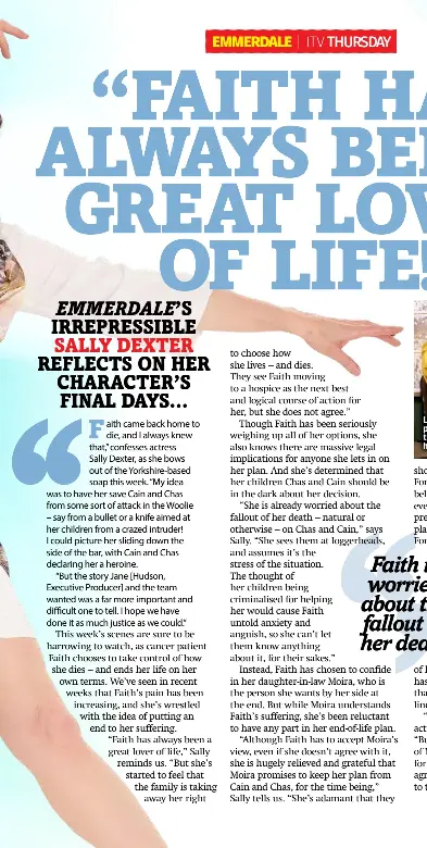 “FAITH HAS ALWAYS BEEN A GREAT LOVER OF LIFE!” - PressReader