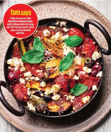 MEDITERRAN­EAN VEGETABLE BAKE - PressReader