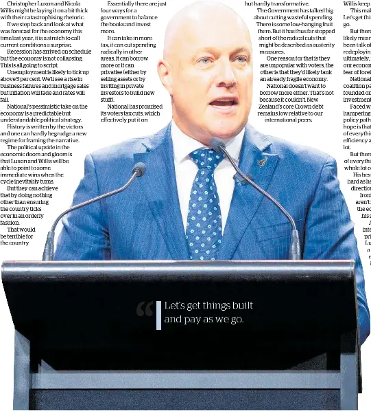 Economic rebuild a tall order - PressReader