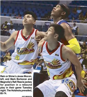 PBA PROTAGONIS­TS RECHARGE, REFLECT - PressReader
