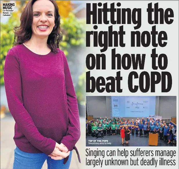 Hitting the right note on how to beat COPD - PressReader