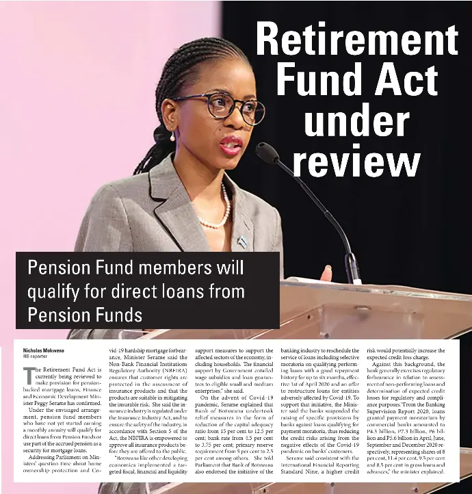 Retirement Fund Act under review - PressReader