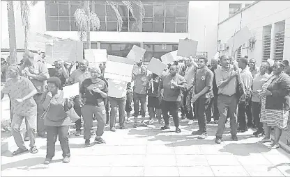 RFM workers on go-slow, patients experience slow service - PressReader